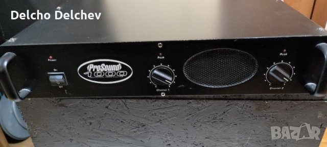 Стъпало усилвател ProSound 1000 две по 500 вата в Ресийвъри, усилватели ...
