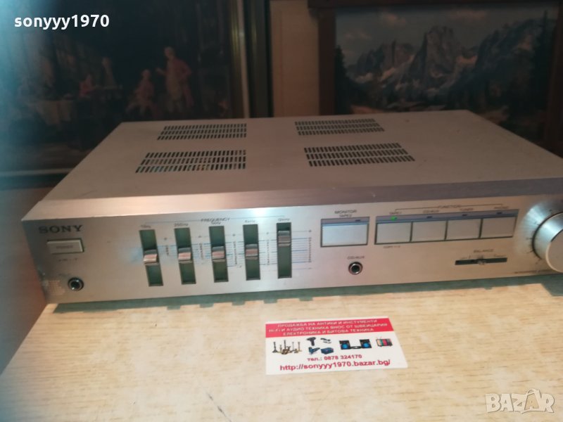 sony ta-ax35 stereo amplifier-made in japan 1702211719 в Ресийвъри ...