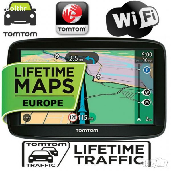 GPS НАВИГАЦИЯ TOMTOM GO BASIC 5 в TOMTOM в гр. Хасково - ID22169359 ...