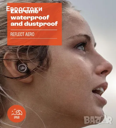 Безжични слушалки JBL Reflect Aero, TWS, True wireless, Bluetooth ...