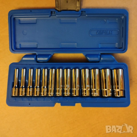 Cornwell Tools 13 части 1/4 дълги 6стенни вложки камъни комплект 4-15mm ...
