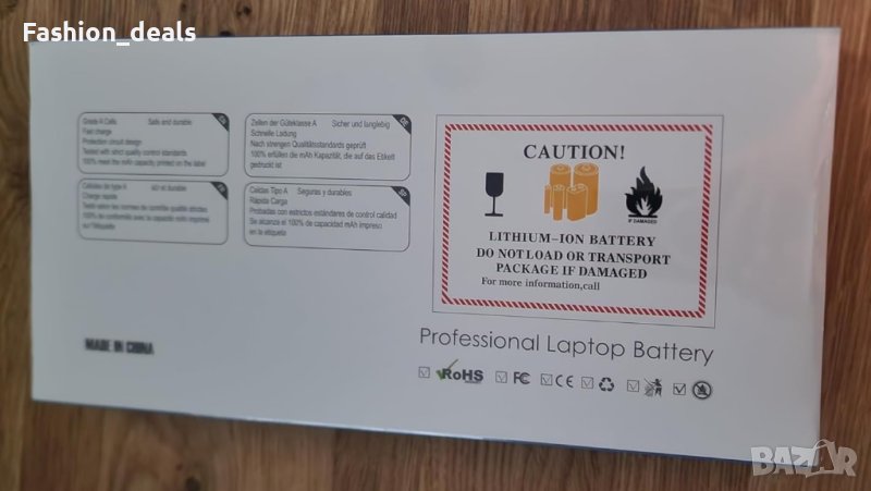 Нова Резервна батерия A1466 за лаптоп MacBook Air 13 инча Макбук части ...