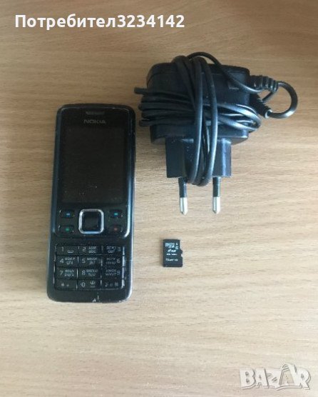 Nokia 6300 classic със зарядно БГ меню + карта памет с адаптер в Nokia ...