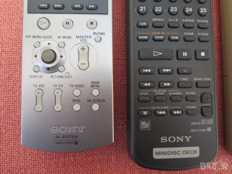 SONY RM- LP211,SONY RM- D49M,SONY RM- EX77,SONY RM- U306A, дистанционно ...