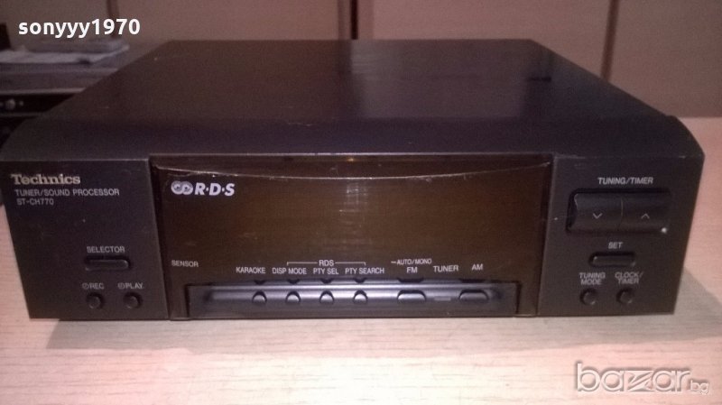 technics st-ch770 tuner/sound processor-made in japan в Ресийвъри ...