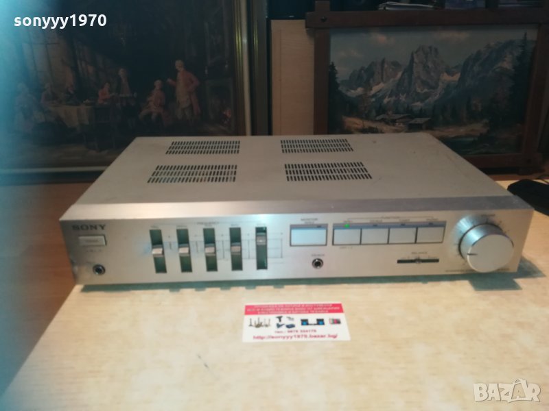 sony ta-ax35 stereo amplifier-made in japan 1702211719 в Ресийвъри ...