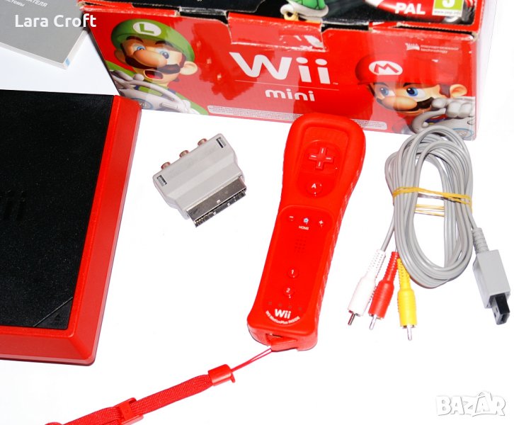 Nintendo Wii Mini пълен комплект Нинтендо мини + подарък игра в ...
